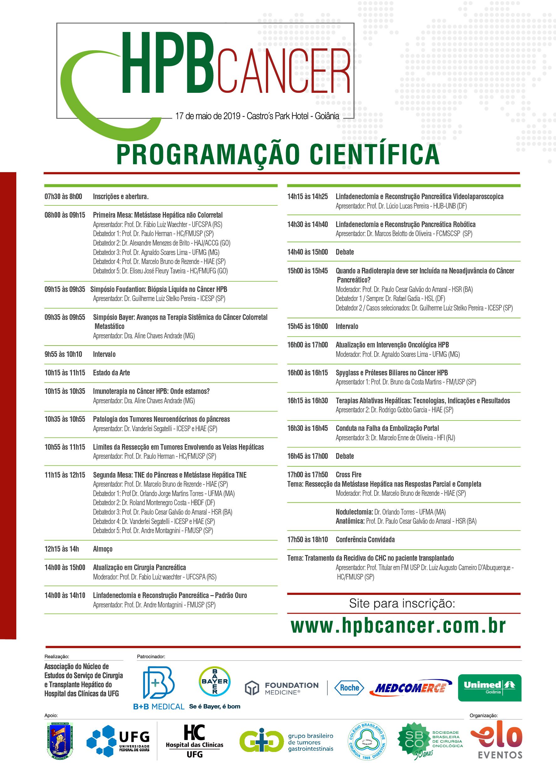 Notícias - HPB Cancer 2019